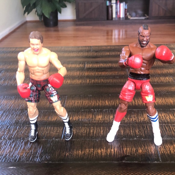 Mattel | Toys | Mattel Wwe Elite Series Rowdy Roddy Piper Mr T Boxing ...
